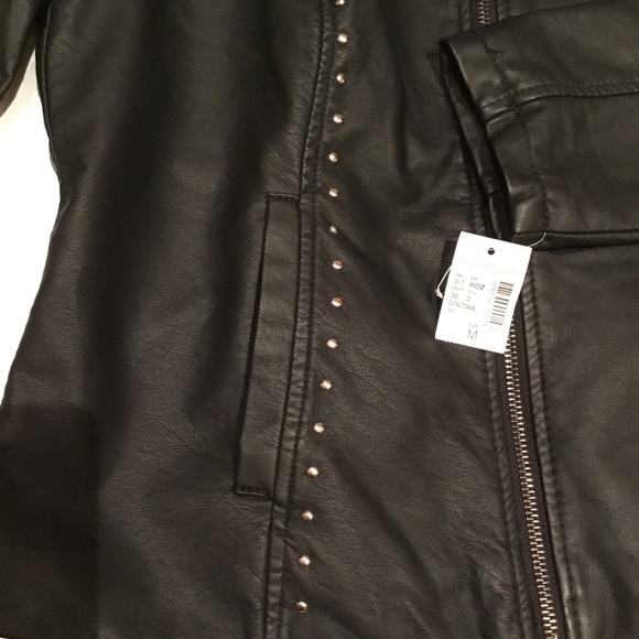 Roz & Ali | Jackets & Coats | Nwt Roz And Ali Faux Leather Jacket ...